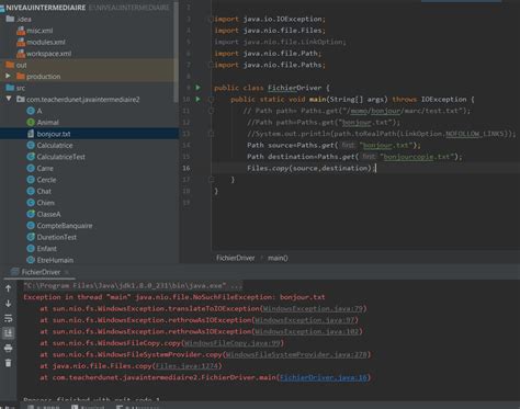 [résolu] Acceder à Un Fichier En Java Par Kenfackmarc Page 1 Openclassrooms