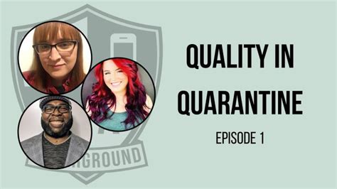 Underground Game Qa On Linkedin Episode 1 Quality In Quarantine