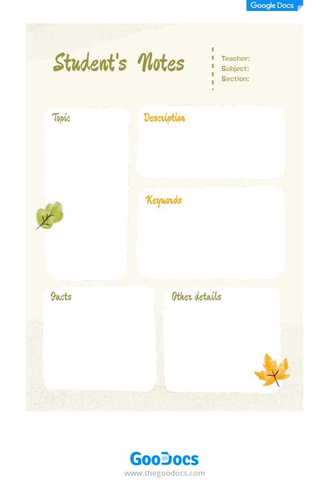 Free Babe Note Template In Google Docs