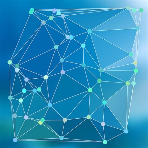 Premium Vector Modern Abstract Background Triangles 3d Effect Glowing Light45