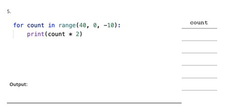 Solved Create A Hand Tracing Table For Each Of The