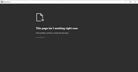 how to signal a bug f5 kills the new interface teamviewer support