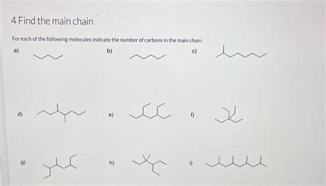 Solved For Each Of The Following Molecules Indicate The