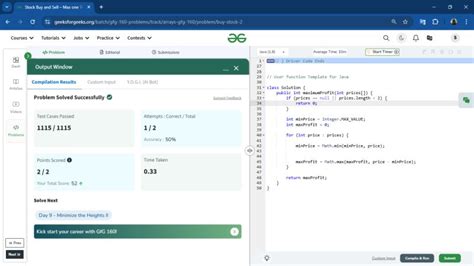 silambarasan s on linkedin geekstreak2024 gfg160 geekstreak2024 codingchallenge geeksforgeeks…