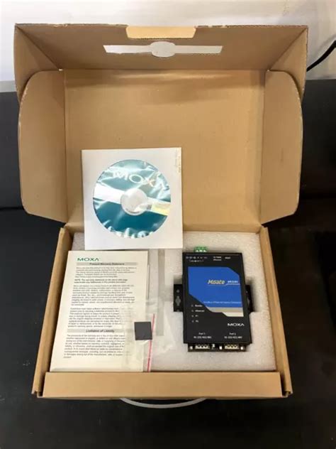 PASSERELLE MODBUS MOXA MGate MB Ports RS Vers Ethernet NEUF EUR