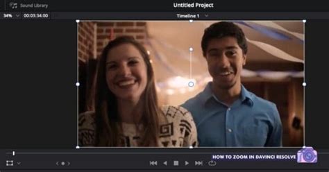 How To Zoom In Davinci Resolve Using Keyframes Or Dynamic Zoom