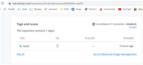 now the image should be on docker hub