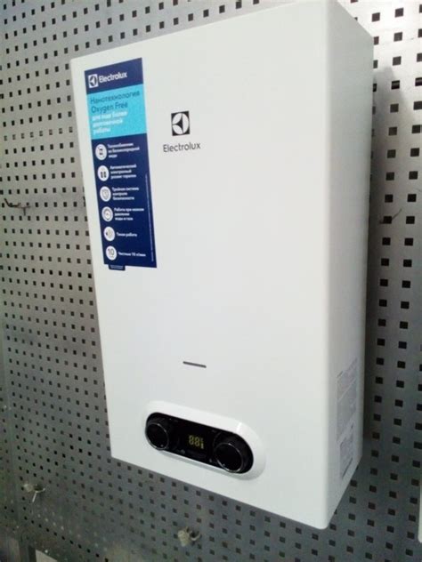 Газовая колонка Electrolux в Санкт-Петербурге - Обзор - Цена