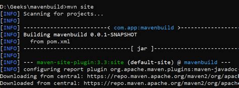 maven build lifecycle geeksforgeeks