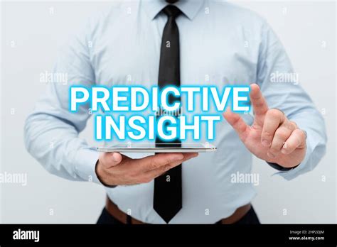 Inspiration Showing Sign Predictive Insight Word Written On Proactive