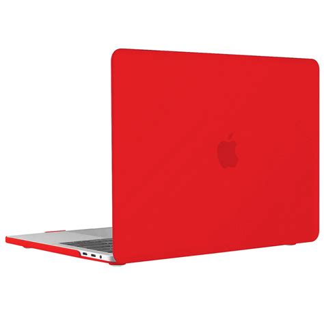 Frosted Hard Case For Apple MacBook Pro 16 Inch 2020 Red
