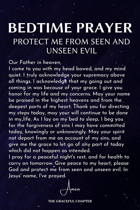 Bedtime Prayer Artofit