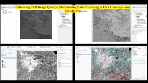 Enhancing Sar Image Quality Multilooking Data Processing In Envi