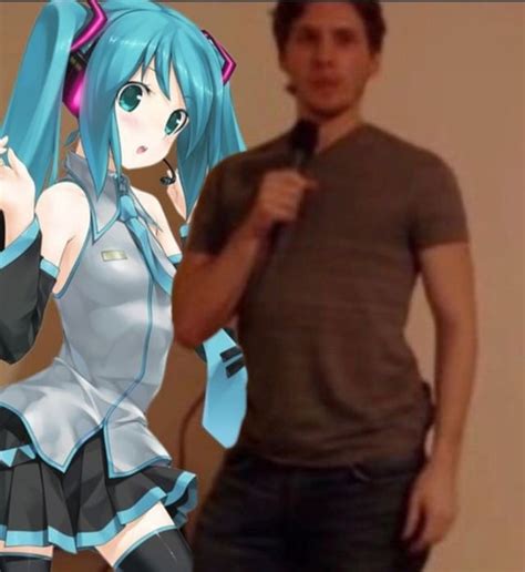 Jerma Finally At A Meet And Greet With Miku Be Nice To Him He Was Very Nervous To Meet Her