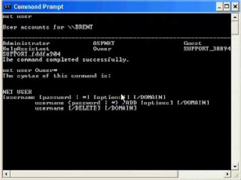 Tech Net Command Prompt Basics Part 1 YouTube