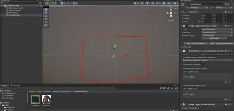 vuforia image target texture not showing r unity3d