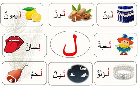 كلمات تنتهي بحرف الواو واللام