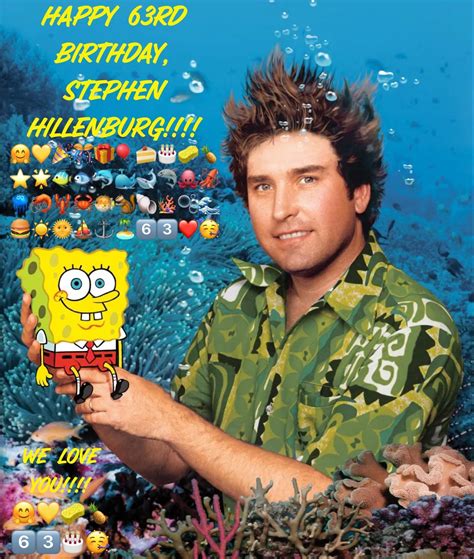 Wishing A Huge Happy Rd Birthday In Heaven To Stephen Hillenburg The