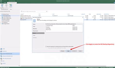 Veeam NFS Backup Repository Rhyshammond Com