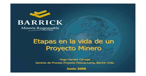 Download Pdf Etapas En La Vida De Un Proyecto Minero Sonamicl