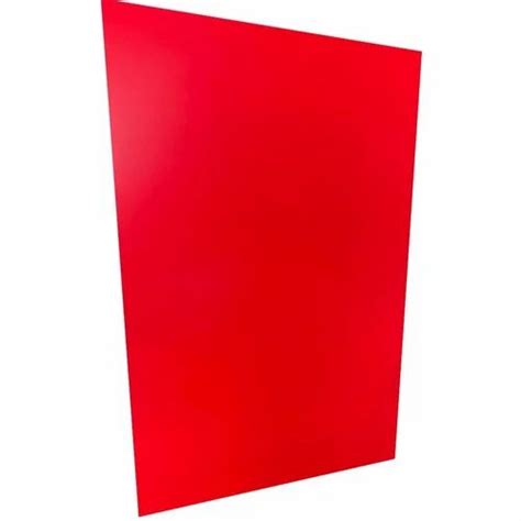 Red Plain Acp Sheet At Rs 85sq Ft In Jammu Id 2852633825955
