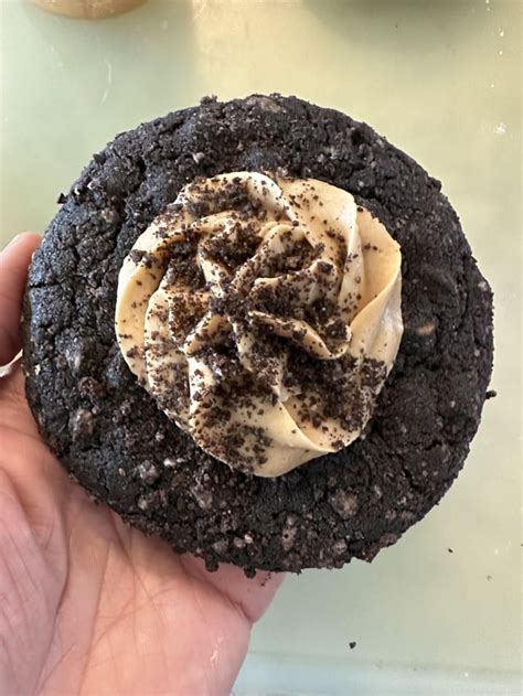 Choc Peanut Butter Oreo Before And After Customizing With Homemade