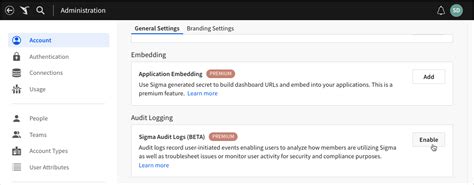 Enable Audit Logging