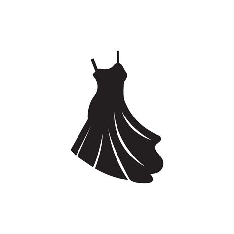 Dress Icon Logo Vector Design Template Vector Art At Vecteezy