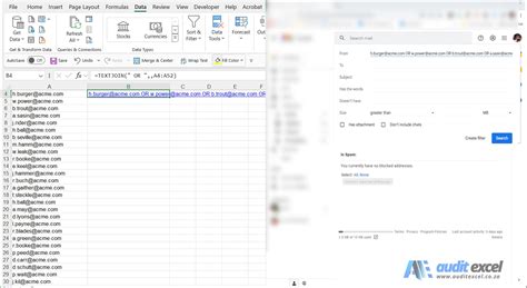 Creating A Filter For Multiple Email Addresses In Gmail Using Excel • Za