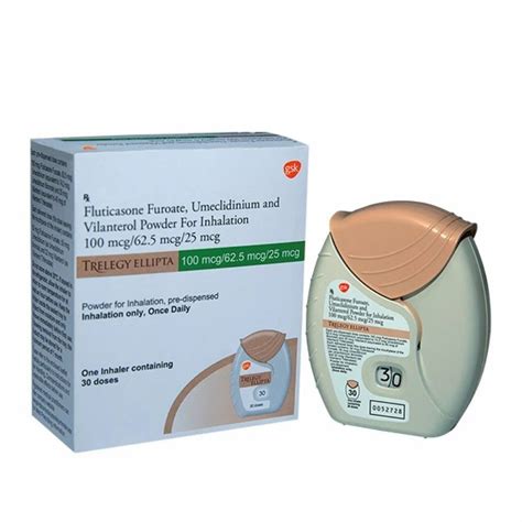 Dry Powder Inhalers Trelegy Ellipta Inhaler For Copd At ₹ 3135 Piece In Nagpur