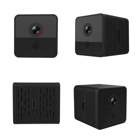 Mini Caméra De Surveillance Infrarouge Intelligente Sans Fil Wifi Et Dv
