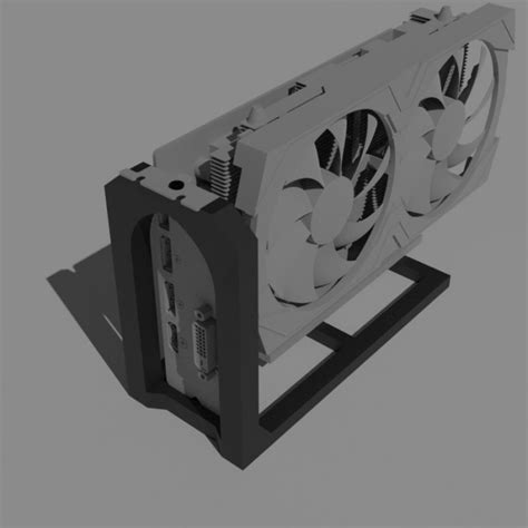 D Printable GPU Mining Bracket Frame Bracket GPU Stand By U N E A S Y