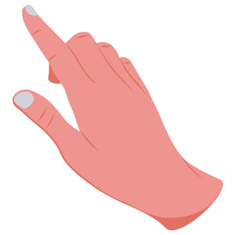 Touching Screen Index Finger First Gestural Input Icon Download On Iconfinder