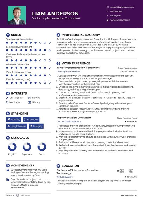 10 Implementation Consultant Resume Samples And Templates For 2025