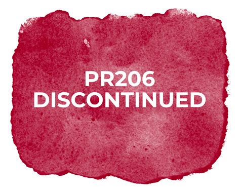 Alternative for discontinued pigment PR206 - esperoart.com