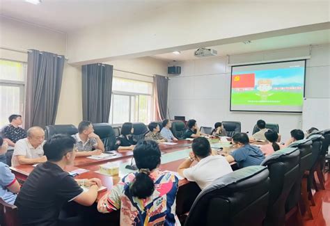 经济地理学院直属党支部集中学习《中国共产党党徽党旗条例》 经济地理学院（湖南省经济地理研究所）