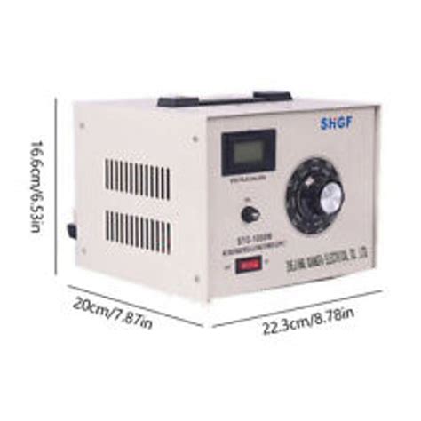 Autotransformer Single Phase Ac Voltage Regulator Variac Transformer Variable Industrial Lynx