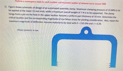 Solved Perform A Convergence Study For Each Problem With Chegg Com