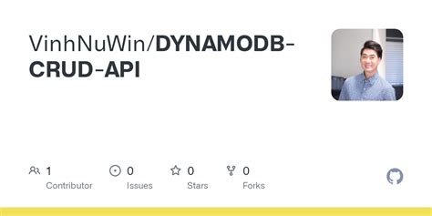 GitHub VinhNuWin DYNAMODB CRUD API