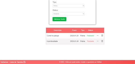 github pauloesmelos lista de tarefas avancada lista de tarefas avançada com crud feita com
