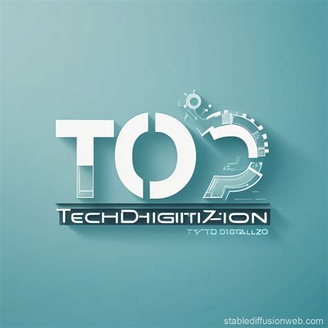 Technology And Digitization Class Logo Design Stable Diffusion Online