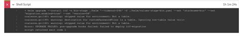 helm3 error upgrade failed pre upgrade hooks failed failed to deploy