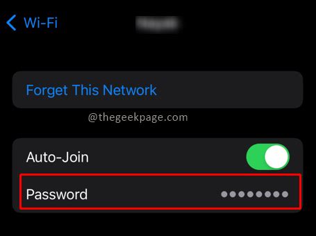 How To View Wi Fi Password In IPhone