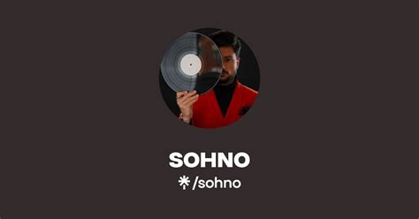 Sohno Instagram Tiktok Linktree
