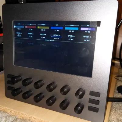 Electra One Touch Screen Customizable Midi Controller Reverb