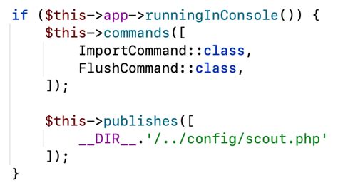 Some Commands Are Not Registering Because We Are Not Calling Artisan