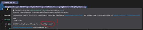 Update Mapsandlocationdemo V To Not Use Deprecated Android App Fragment Issue Dotnet