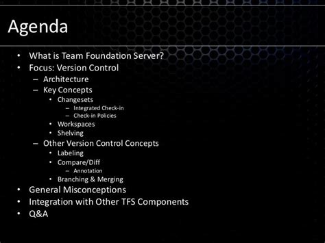 Team Foundation Server 2010 Version Control