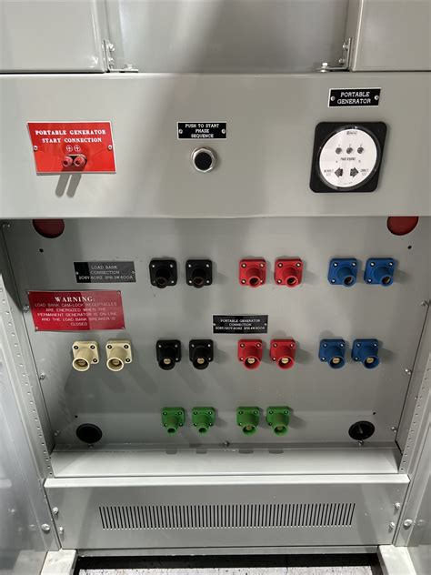 600 Amp Swbd 208y120 3ph 4w Generator Bypass And Switchboard 3r W