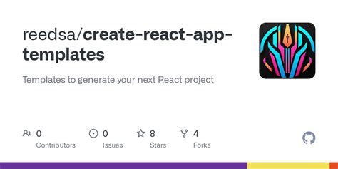 Github Reedsacreate React App Templates Templates To Generate Your Next React Project